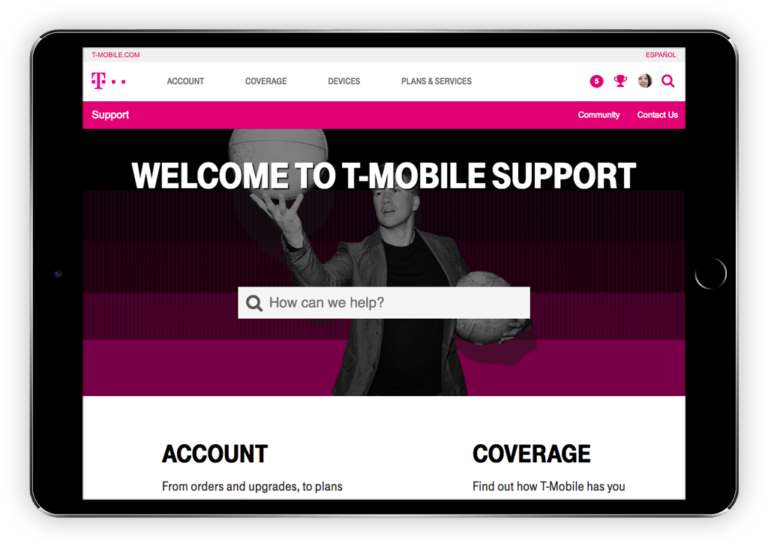 Making the T-Mobile support website responsive - Angela Giese